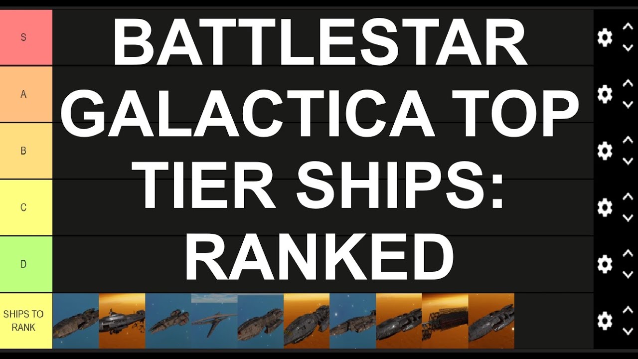 Project Stardust: BSG TOP TIER SHIPS RANKED - YouTube