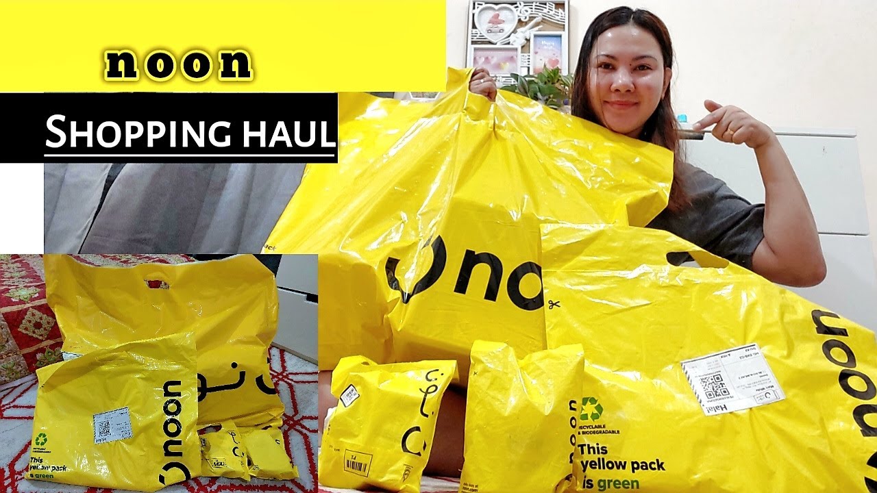 NOON SHOPPING HAUL | UNBOXING - YouTube