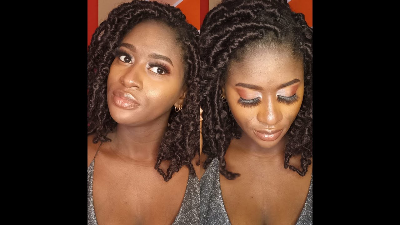 STEP BY STEP FULL GLAM TUTORIAL .CLIENT MAKEUP TUTORIAL || #begginers ...