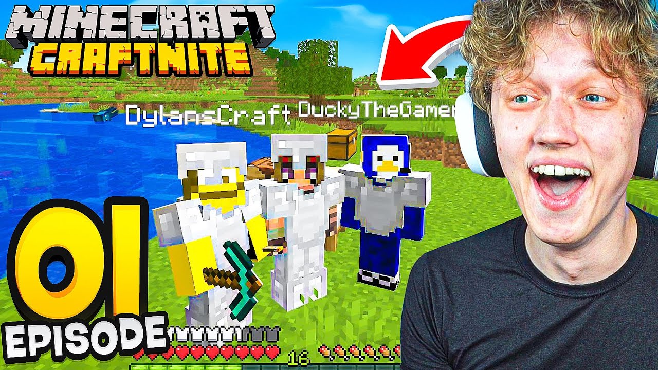 Craftnite 2: Episode 1 - NEW SURVIVAL SERVER! (Minecraft 1.17) - YouTube