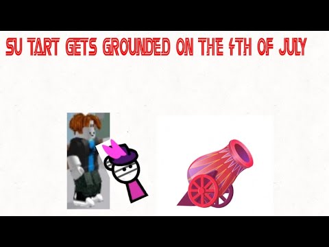 su tart gets grounded on the 4th of july - YouTube