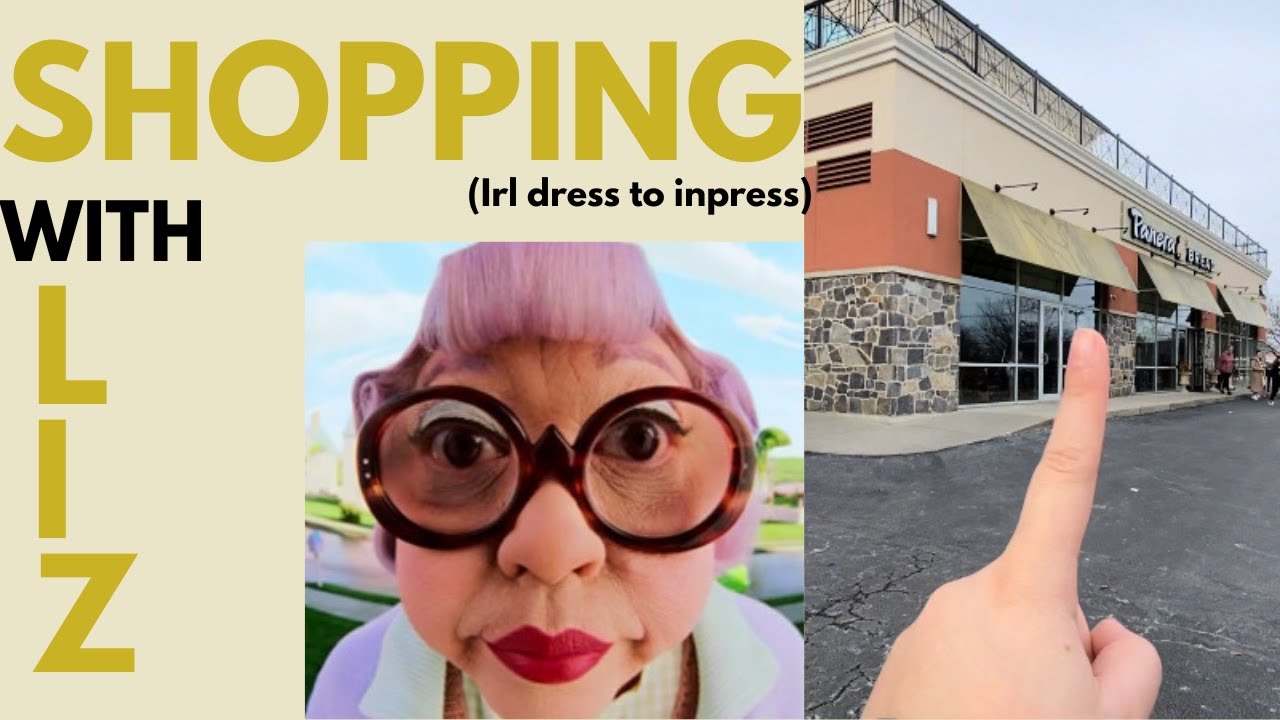 shopping w liz! (irl dress to impress) - YouTube