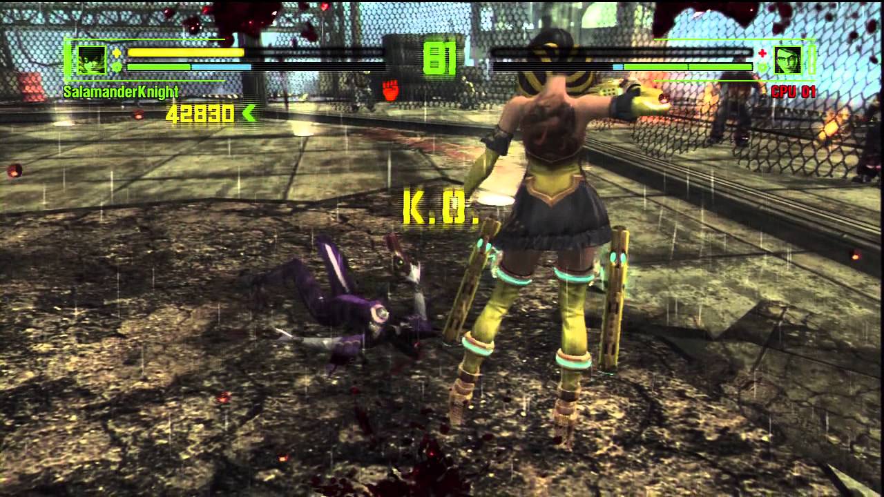 Anarchy Reigns/Max Anarchy - Ai Rin Gameplay (Cagematch) HD - YouTube
