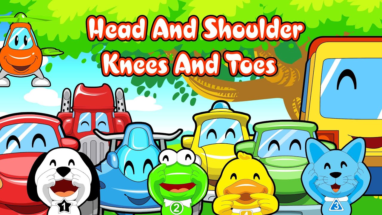 MV "Head & Shoulder, Knees & Toes"@"Mr.Wheeler&Friends" & "Animals Tune ...