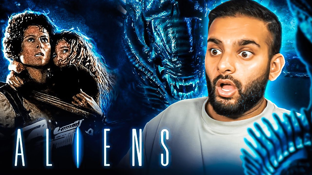 FIRST TIME WATCHING *ALIENS (1986)* MOVIE REACTION! - YouTube