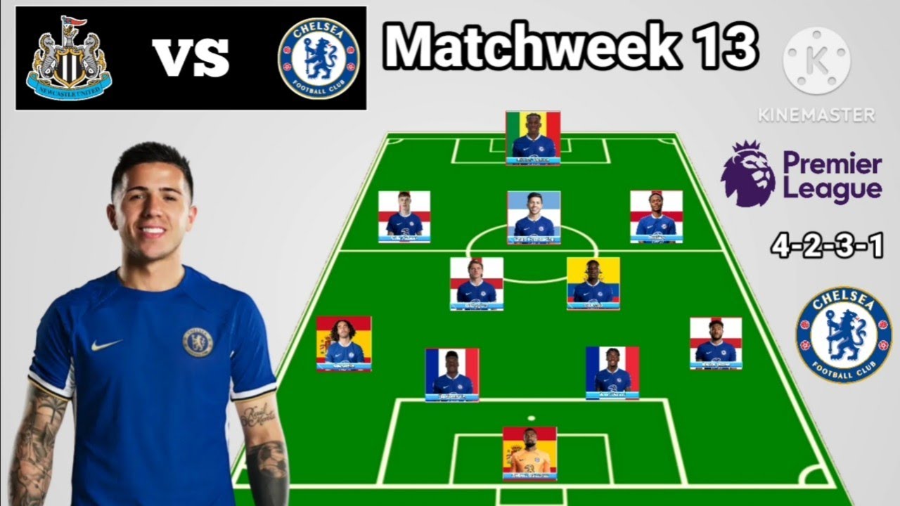 Newcastle vs Chelsea ~ Potential Line Up Chelsea Matchweek 13 Premier ...