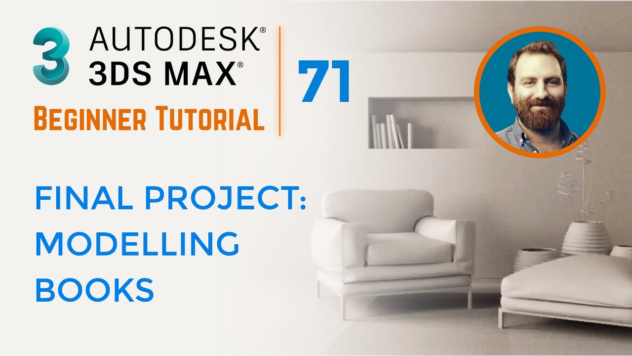 Final Project: Modelling Books | 3ds Max Tutorial #71 - YouTube