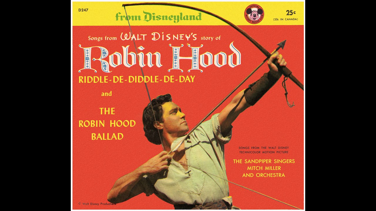 Ballad of Robin Hood (Mickey Mouse Club / Golden Records 78) - YouTube