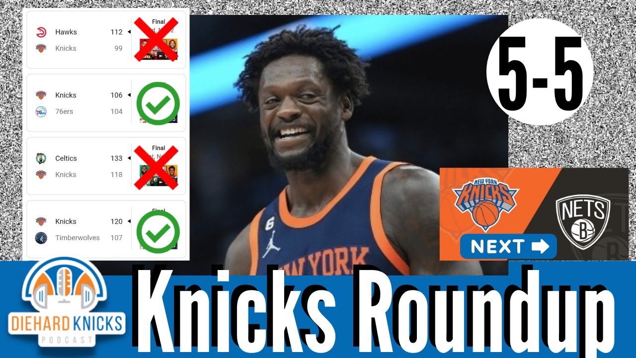 Knicks Round Up: Wins and Loses Predictable | Mitch And Grimes Health | Knicks are Mediocre ...