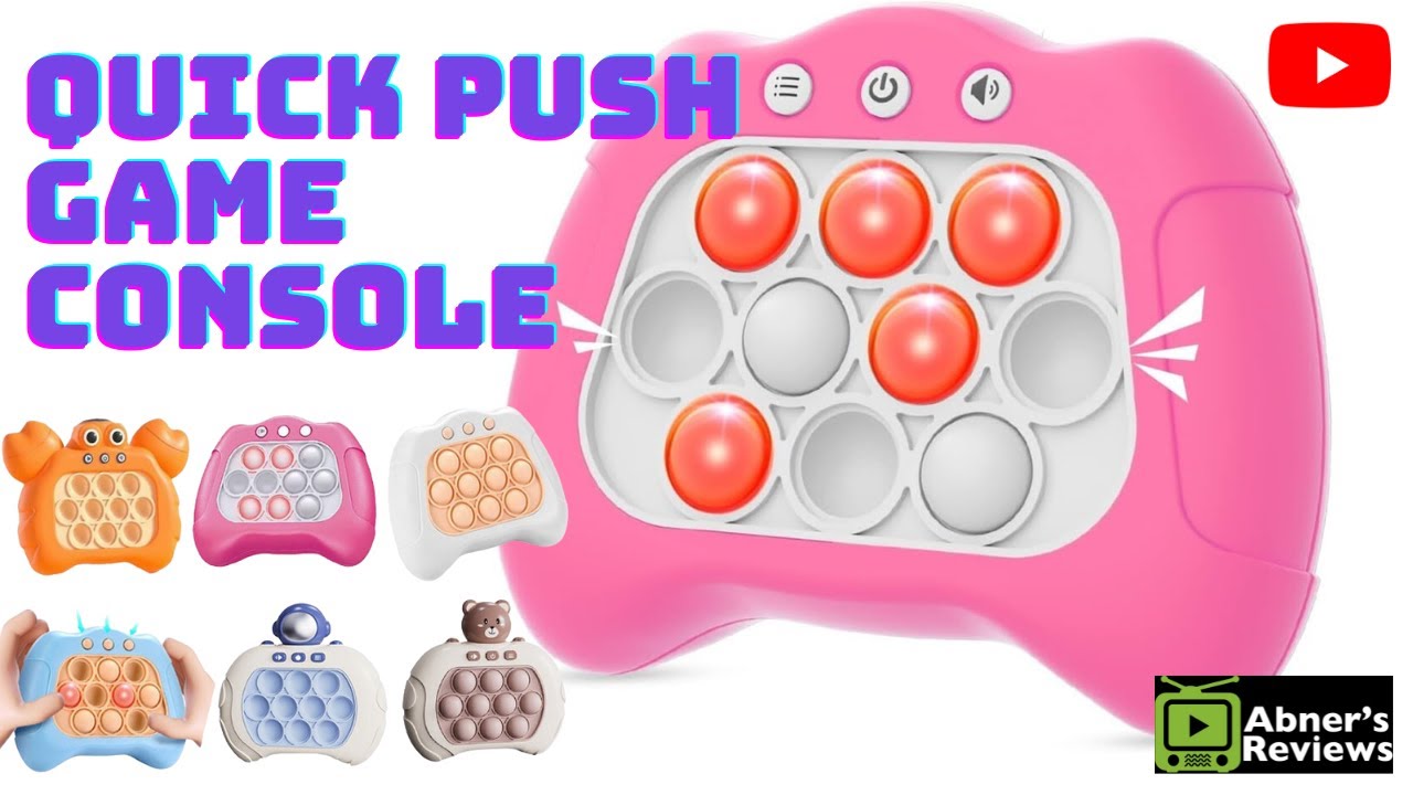 Quick Push Game Console Unboxing and Review by Abners Reviews ...