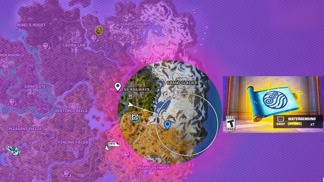 Waterbending Mythic ONLY in Fortnite #fortnite #fortniteindia - YouTube