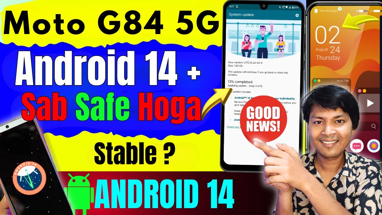 Android 14 5G Update Released Moto G84 for All Motorola Phone comes ...
