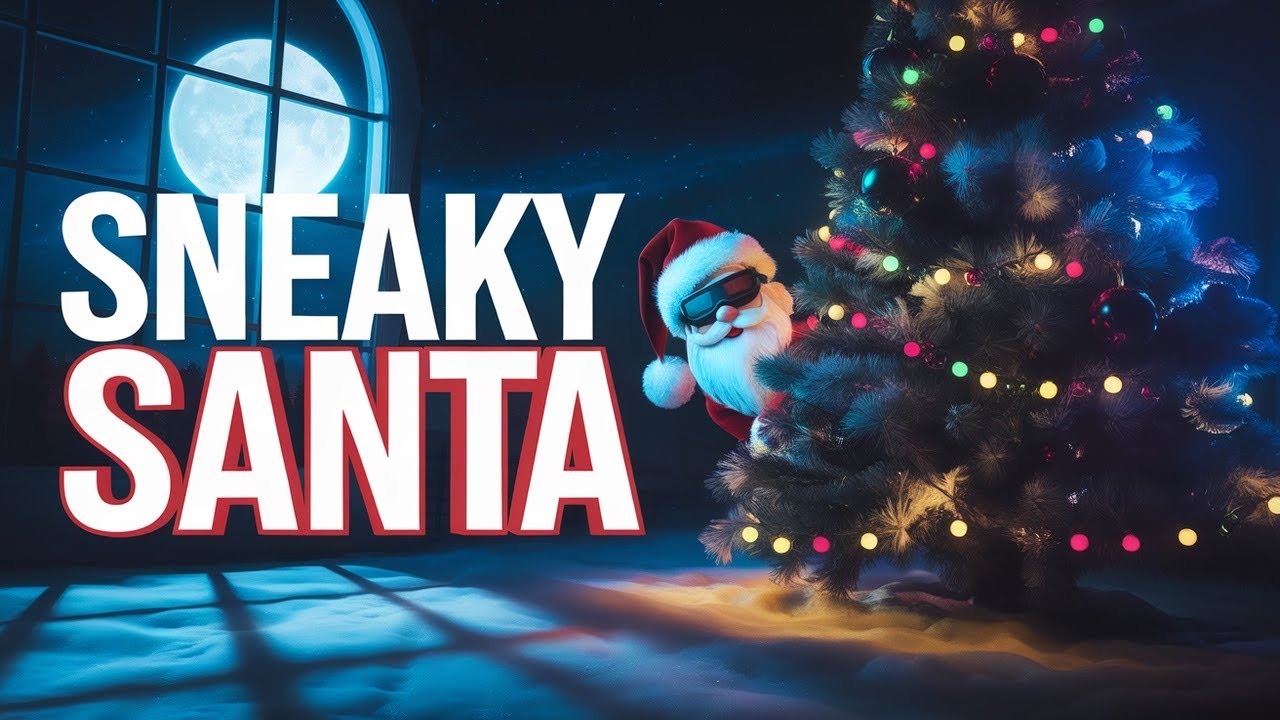 I'm a sneaky Santa 🎅 - YouTube