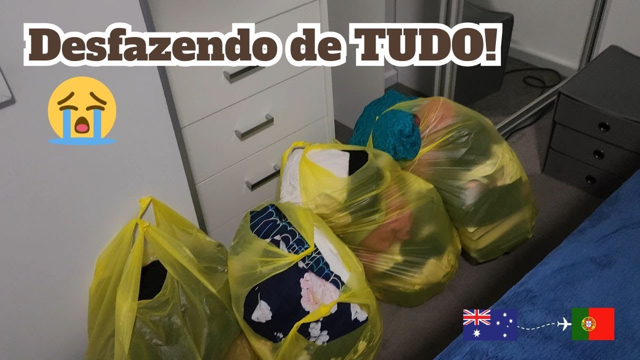 T03 - EP52 - Mudança para Portugal: Perdendo TUDO! Desfazendo de nossas ...