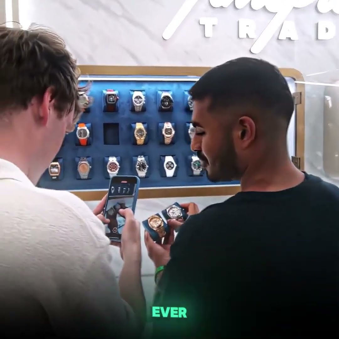 Daniel Mac checks out some ULTRA RARE limited edition AP watches - YouTube