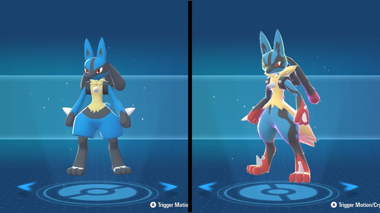 Lucario Mega Evolution - Pokemon Legends Z-A - YouTube