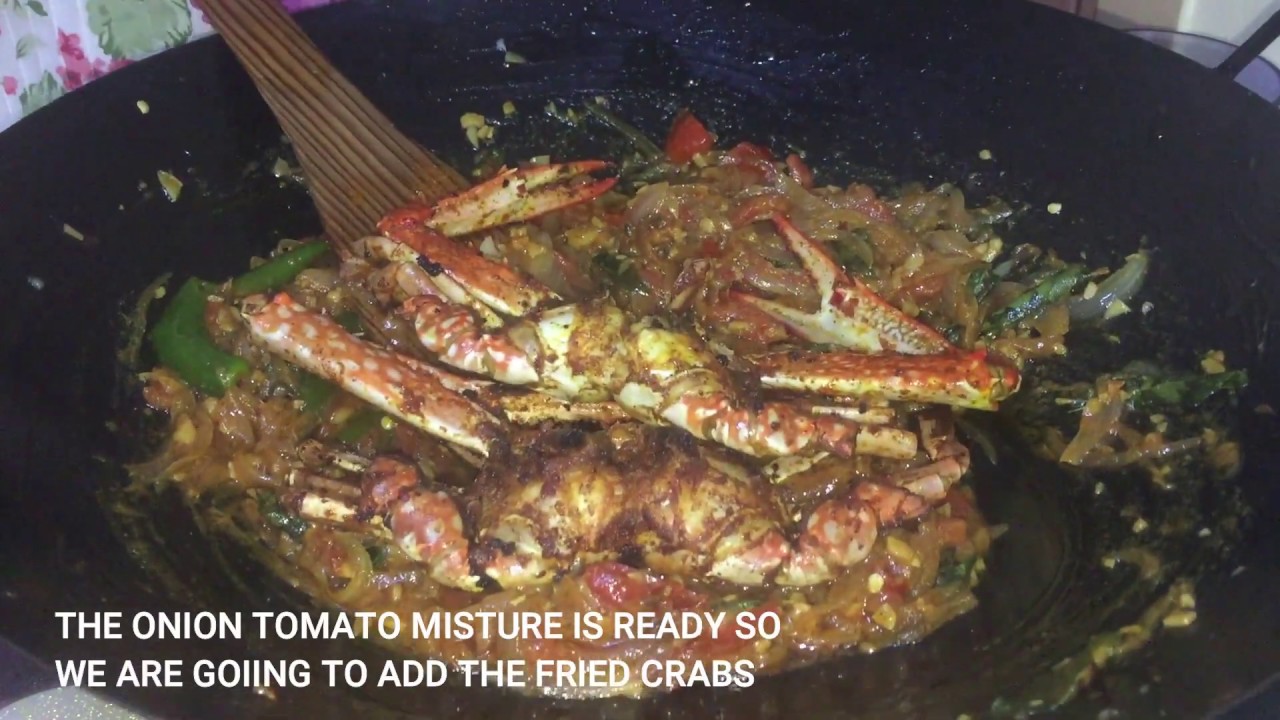 CHILLI GARLIC CRAB - YouTube