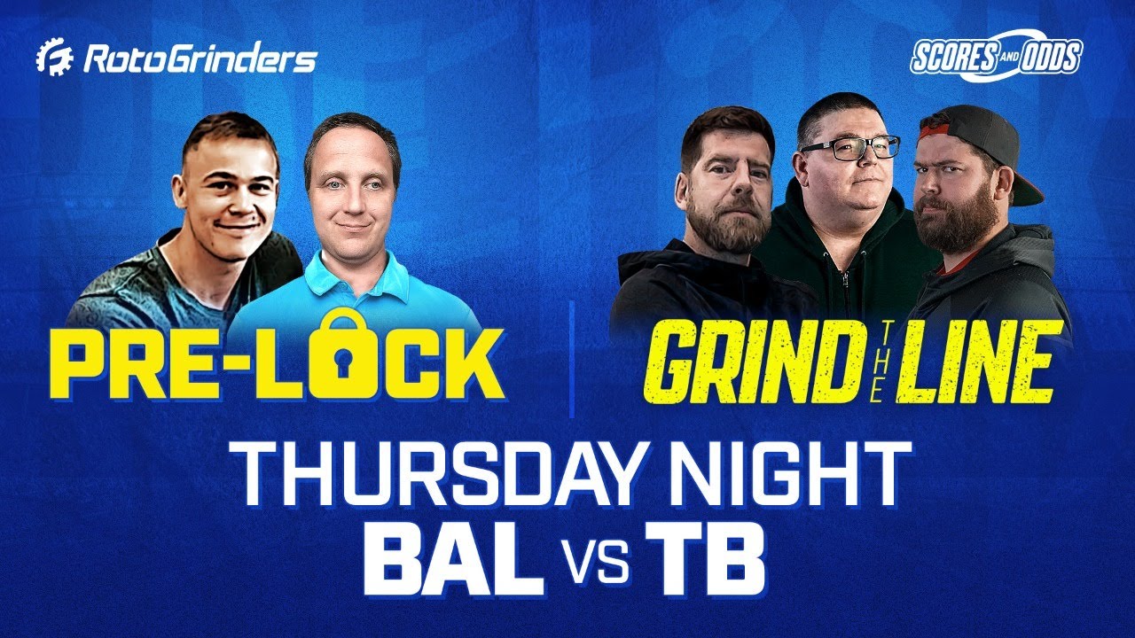 DRAFTKINGS & FANDUEL NFL DFS THURSDAY SHOWDOWN - BAL vs TB - YouTube