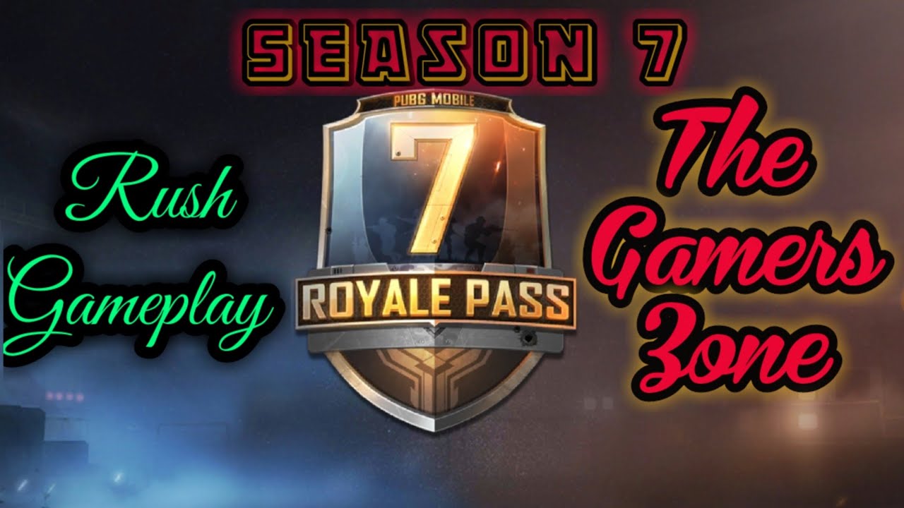 PUBG!! LIVE STREAMING||SEASON 7 ||RUSH GAMEPLAY||The Gamers Zone - YouTube