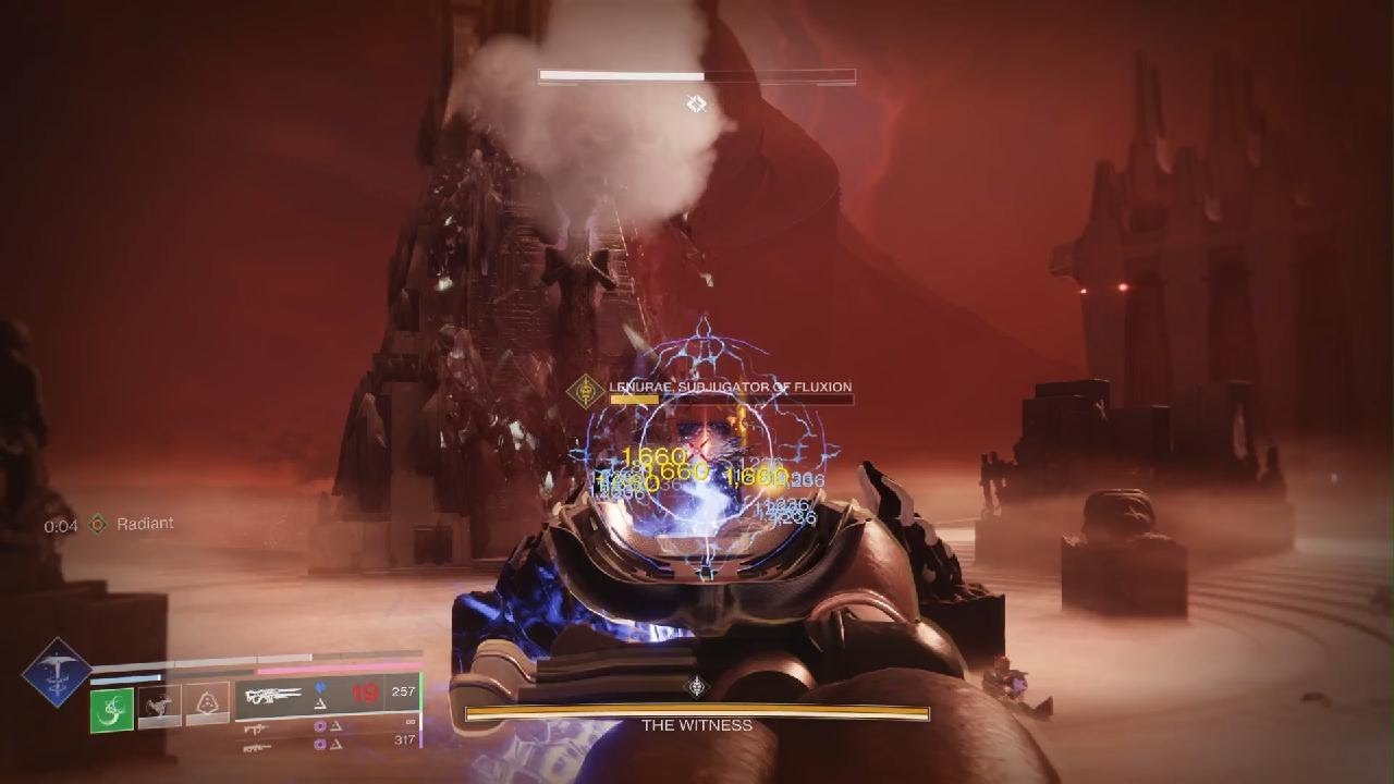 Destiny 2 The Witness First Boss Fight - YouTube
