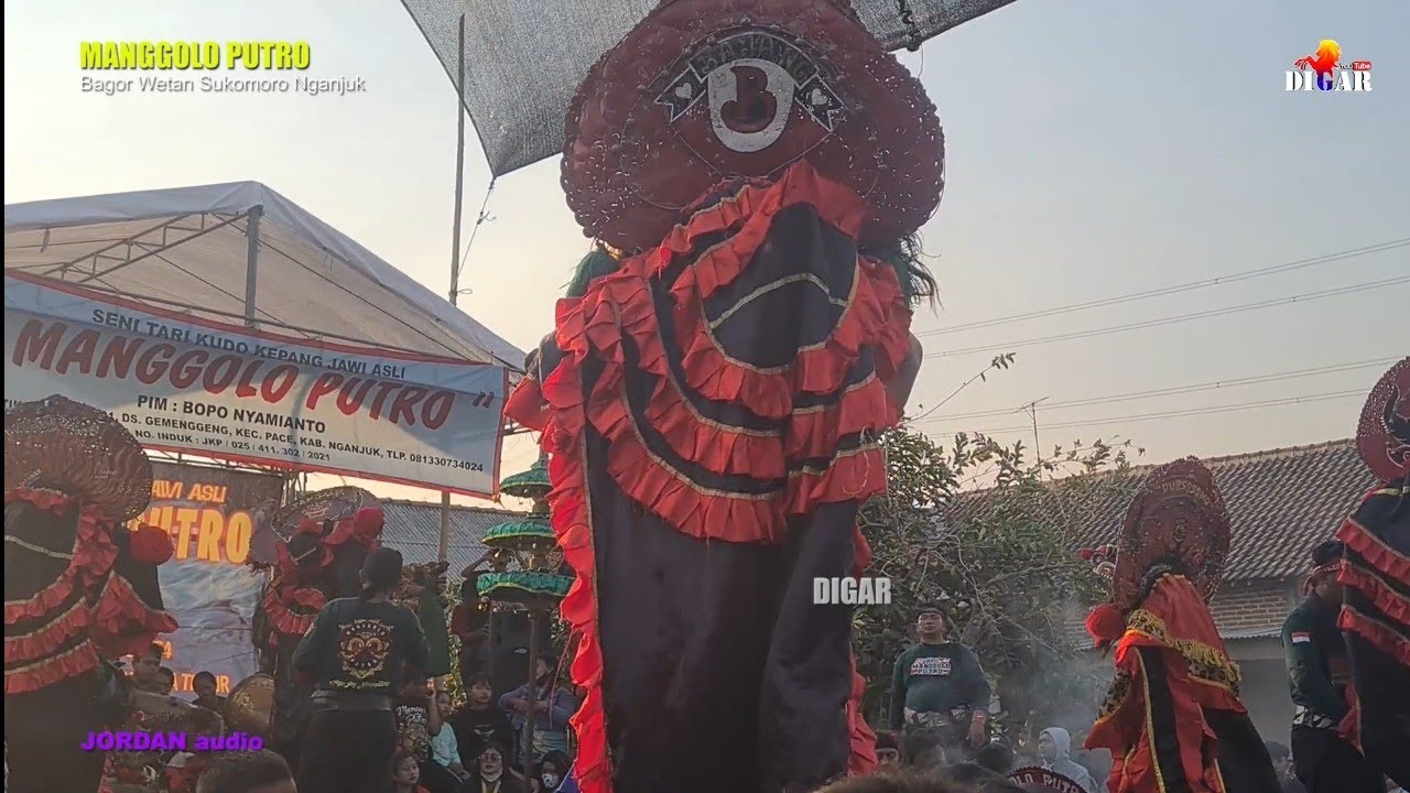 Bajang ft Barongan Jaranan Manggolo Putro Terbaru - YouTube