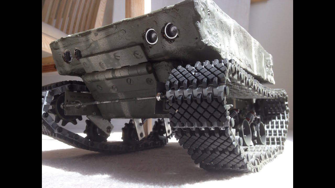 Autonomous Tracked Vehicle Build Part 2 Fun Arduino Project Youtube
