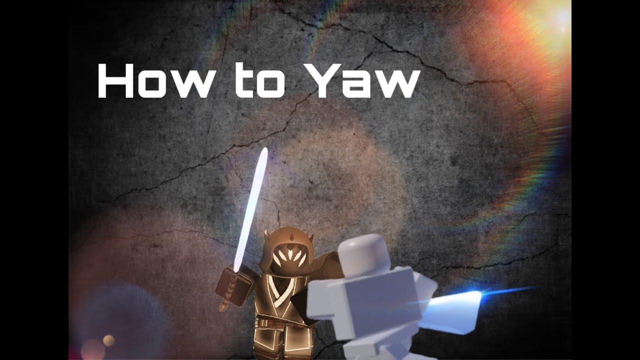 How to Yaw in Saber Showdown - YouTube