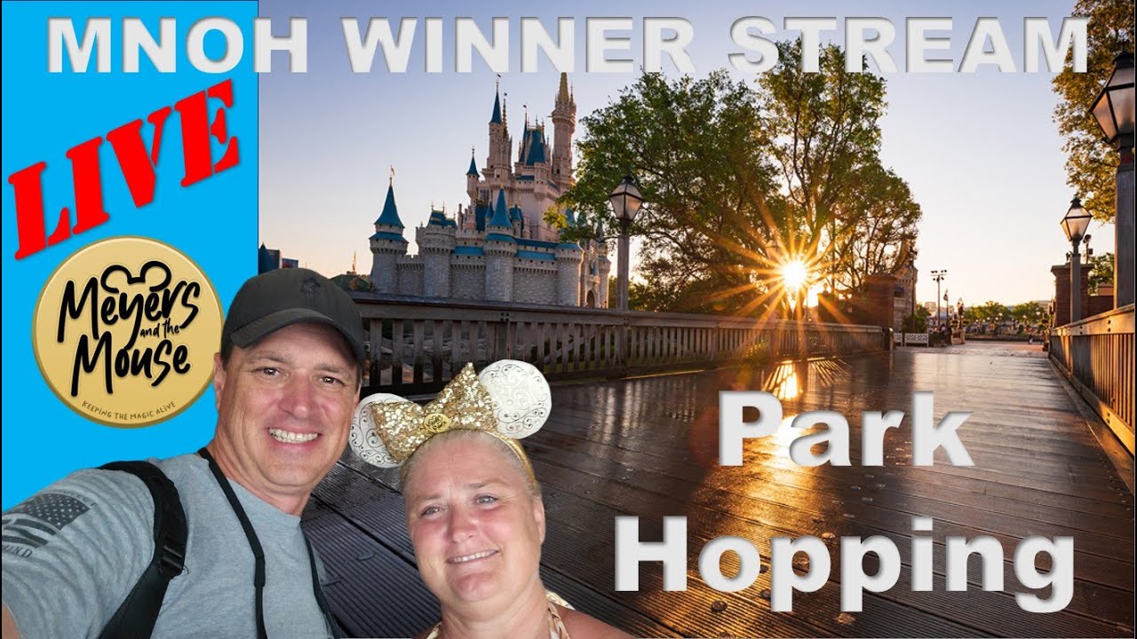 MNOH Winners Stream. Excitment at Disney as we Park Hop all Day! - YouTube