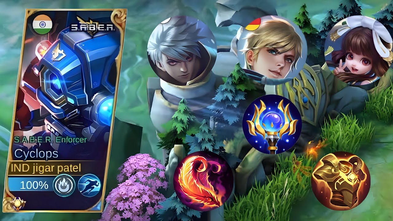 LEGENDARY CYCLOPS DESTROYS EVERYONE !! CYCLOPS BEST BUILD 2023 !! CYCLOPS MOBILE LEGENDS - YouTube