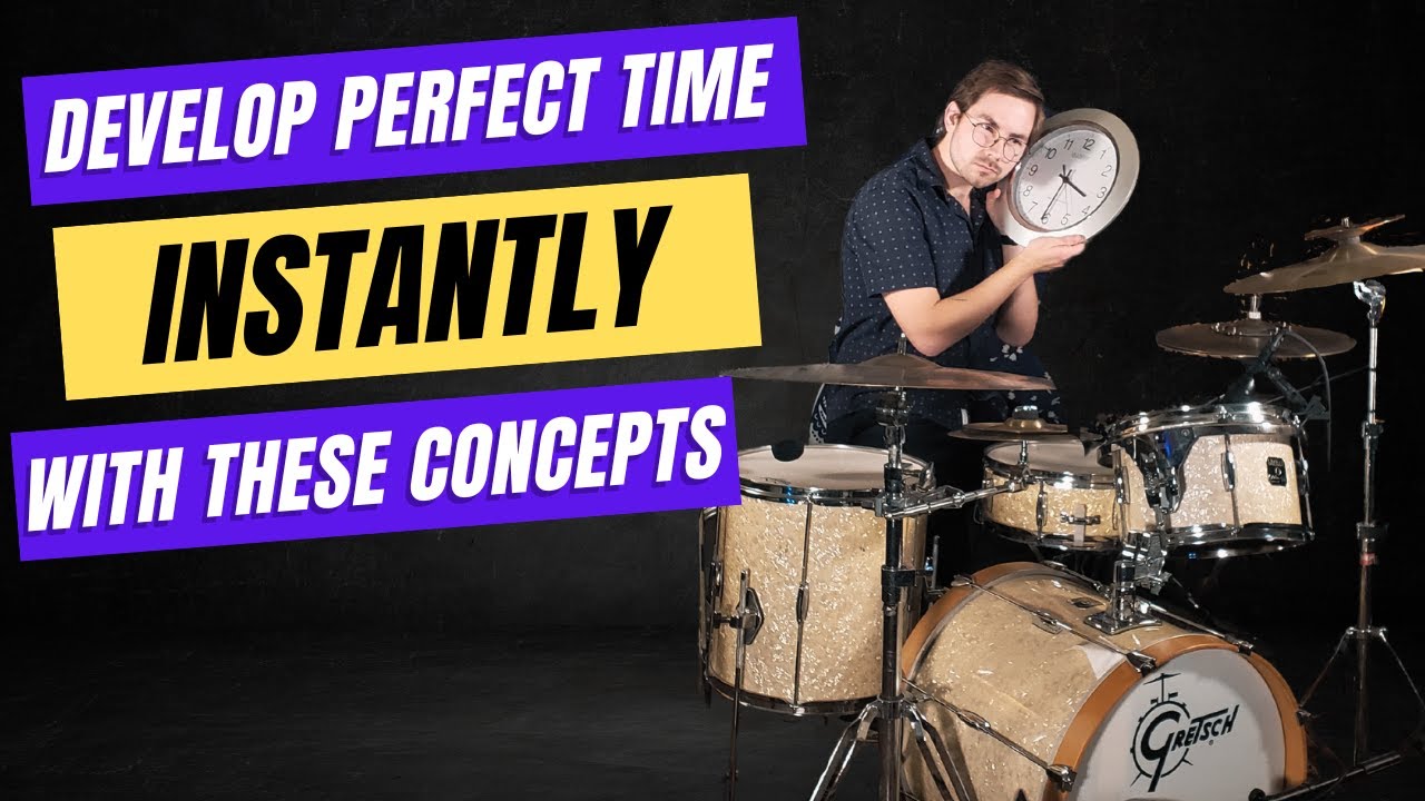 How To Develop Perfect Time On Drums - YouTube