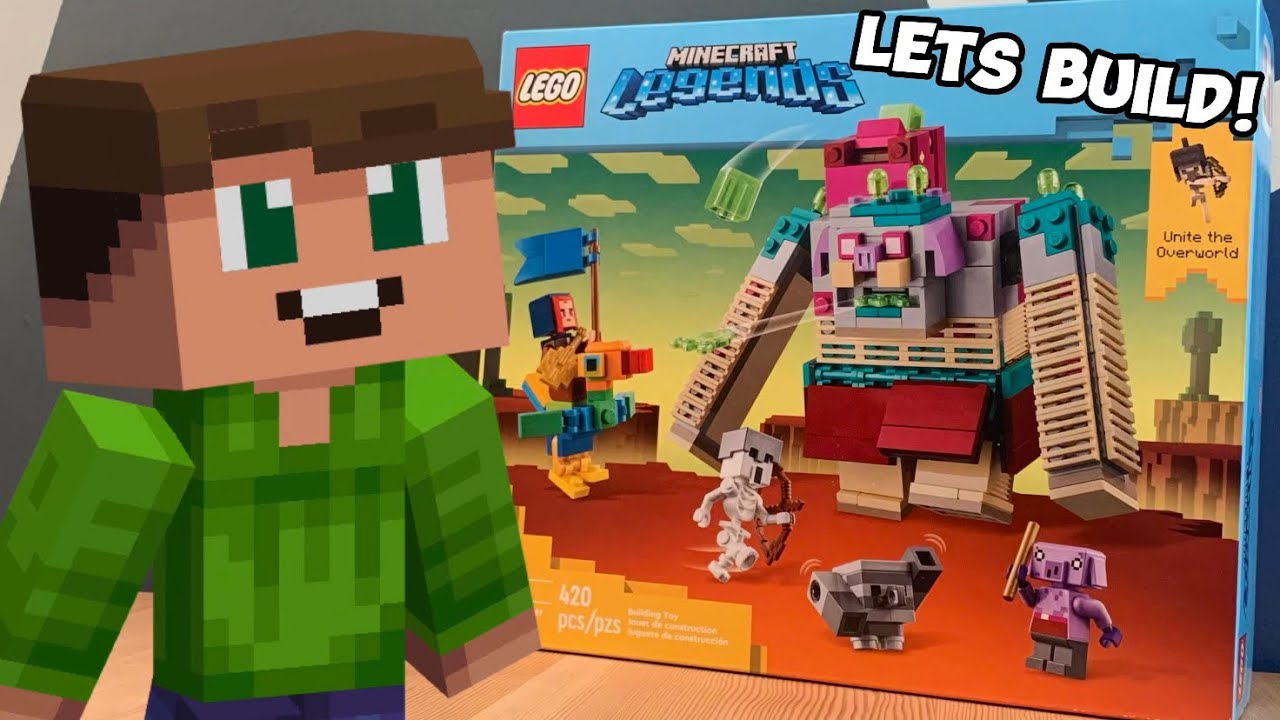 Let’s Build The Minecraft Legends LEGO Set! | The Devouerer Showdown ...