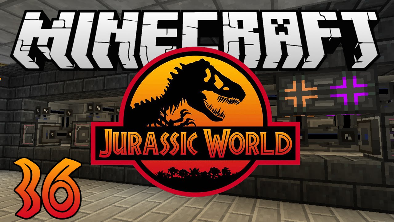 Minecraft: Jurassic World - Ep. 36 - "Molecular Assemblers!" (Rexxit ...