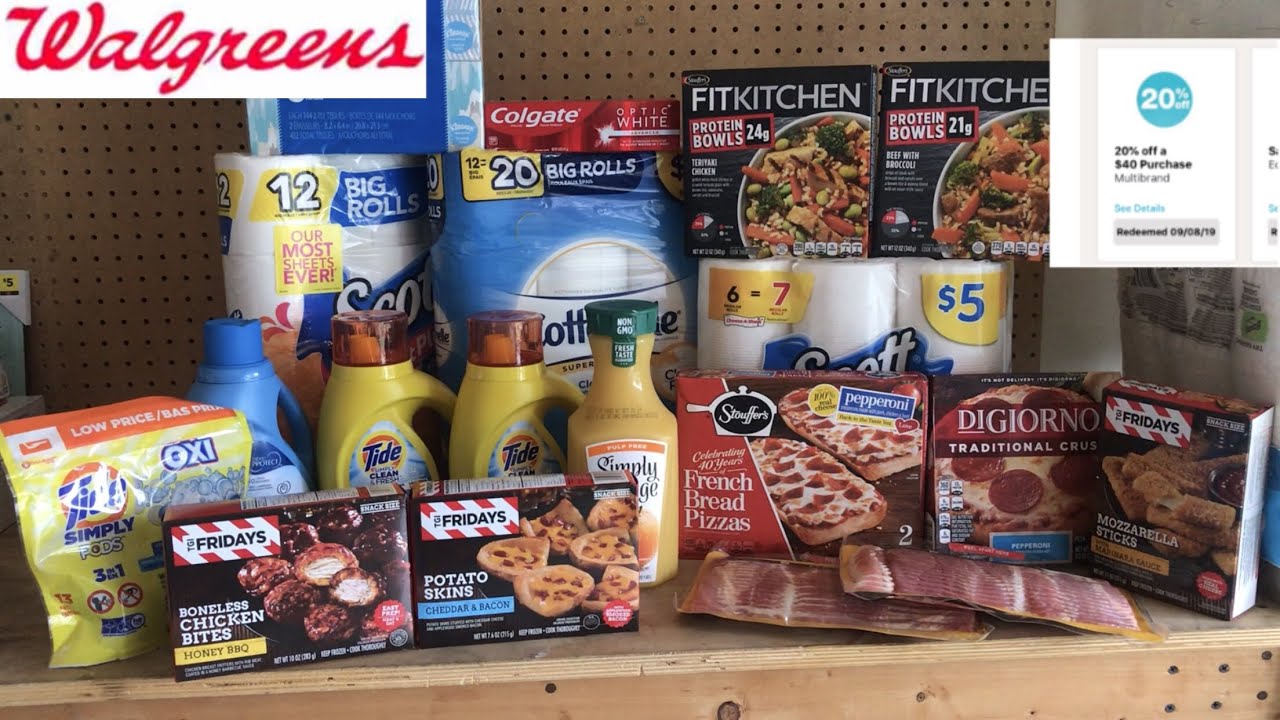 Great Walgreens deals using 20%/$40 and 10%/$15 for Sept. 8th thru 14th ...