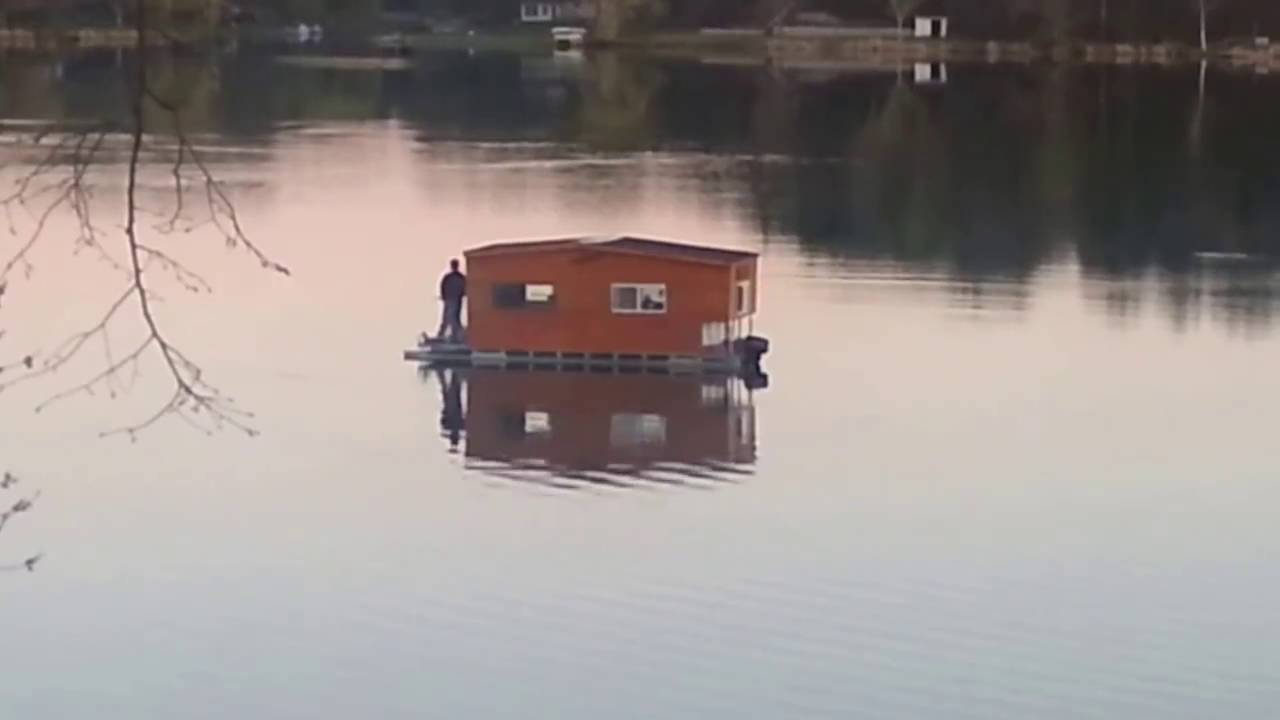 REDNECK PONTOON HOUSEBOAT! NOW HAVE WE SEEN IT ALL? - YouTube