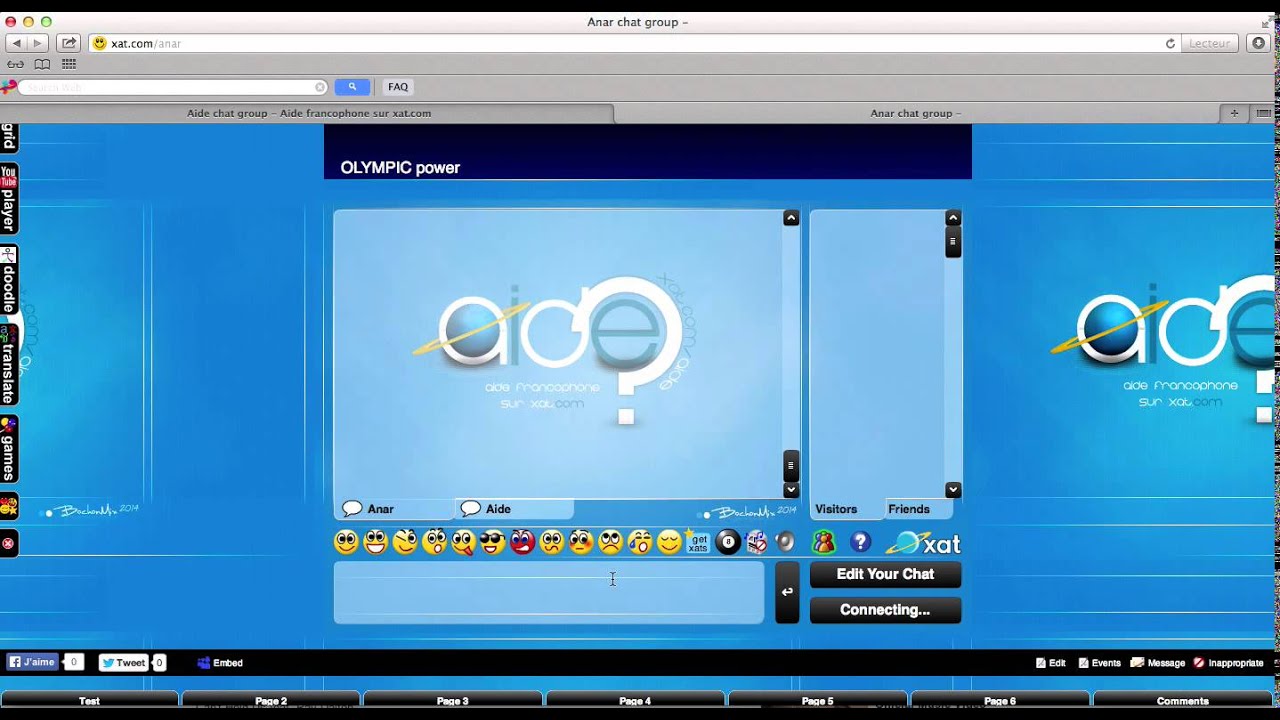 Comment changer de pseudo / avatar sur xat - YouTube