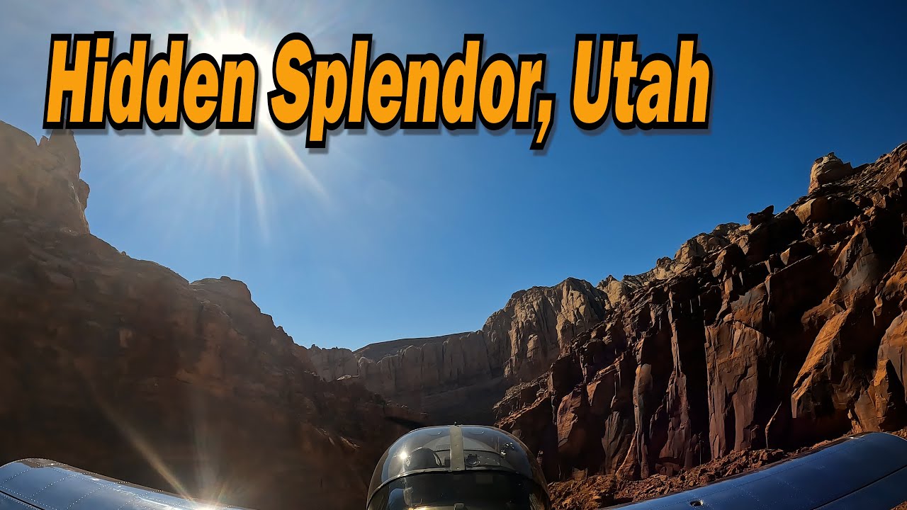 Utah 2022 - Spectacular Hidden Splendor airstrip in my Rans S-19. - YouTube