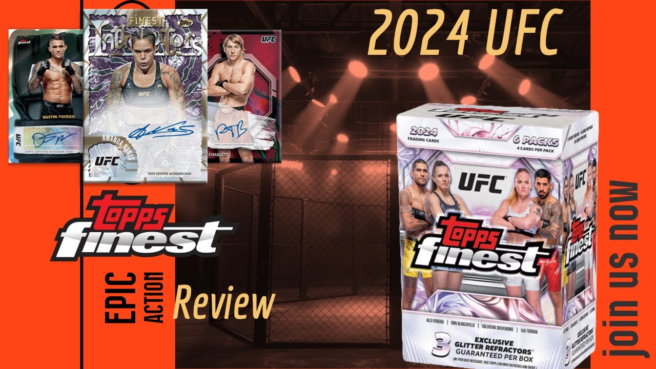 2024 Topps Finest UFC Blaster Boxes🔥 Are They Worth The Buy? - YouTube