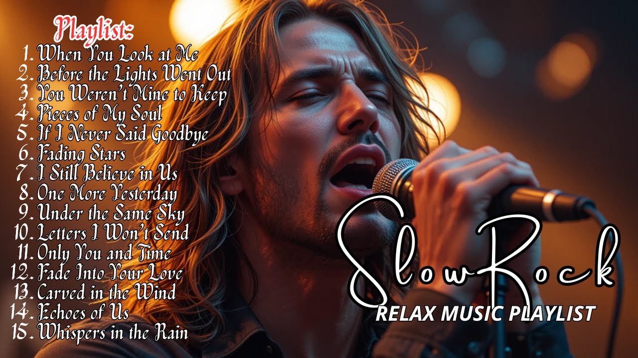BEST RELAXING Slow Rock Music 2025 Playlist Vol 1 🎧 Rock | Ballad ...