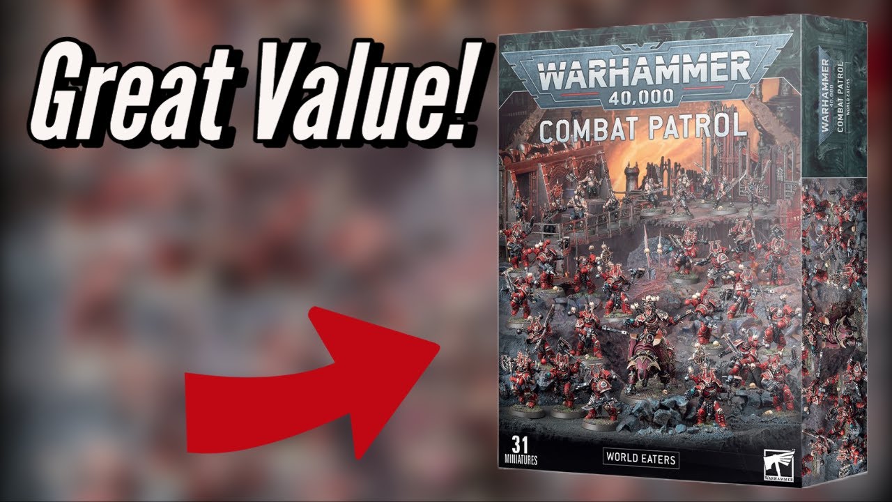 This New World Eaters Combat Patrol is some GREAT Value! - Warhammer ...