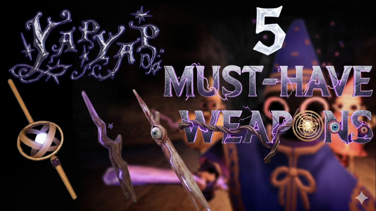 🧙 YAPYAP: ALL MAGIC WANO WEAPONS SHOWCASE. - YouTube