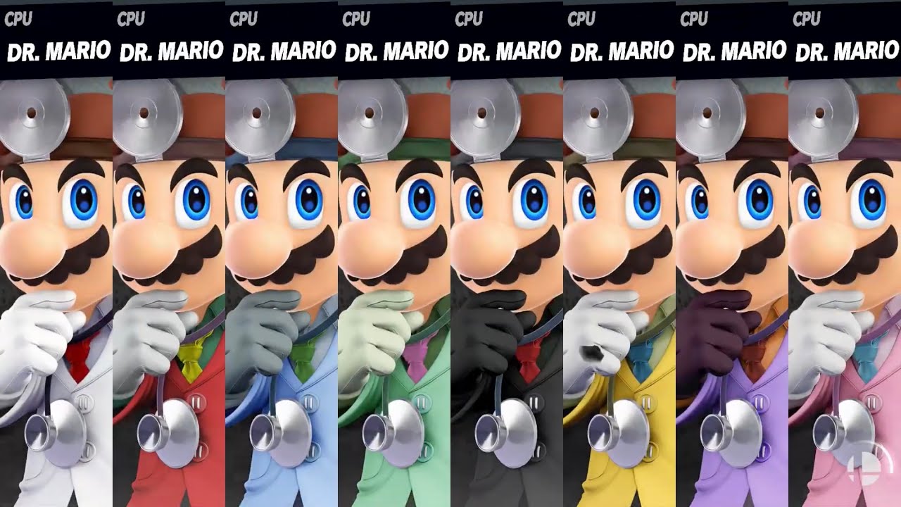 Super Smash Bros. Ultimate - Dr Mario Elimination Tournament (Stamina ...