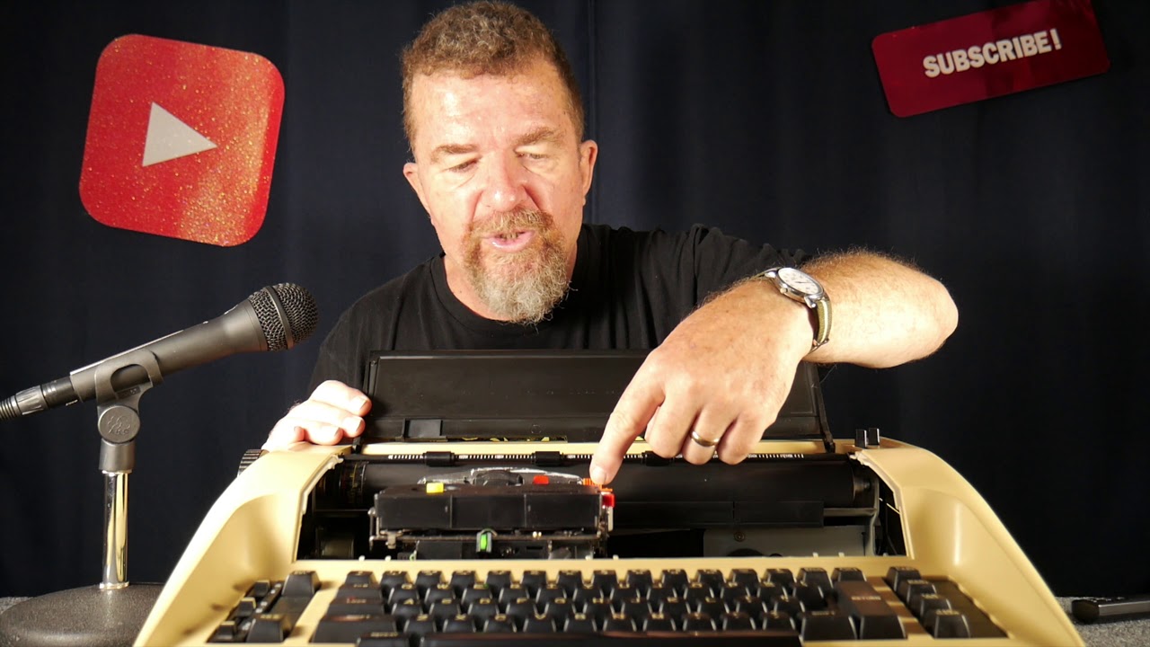 Typewriter Video Series - Episode 124: Olympia report electronic - YouTube