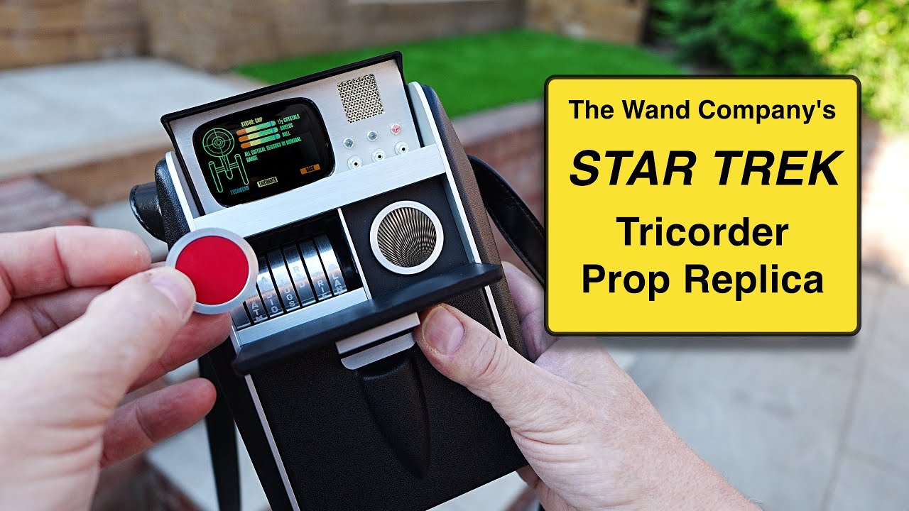 The Wand Company's Star Trek Tricorder Replica. - YouTube