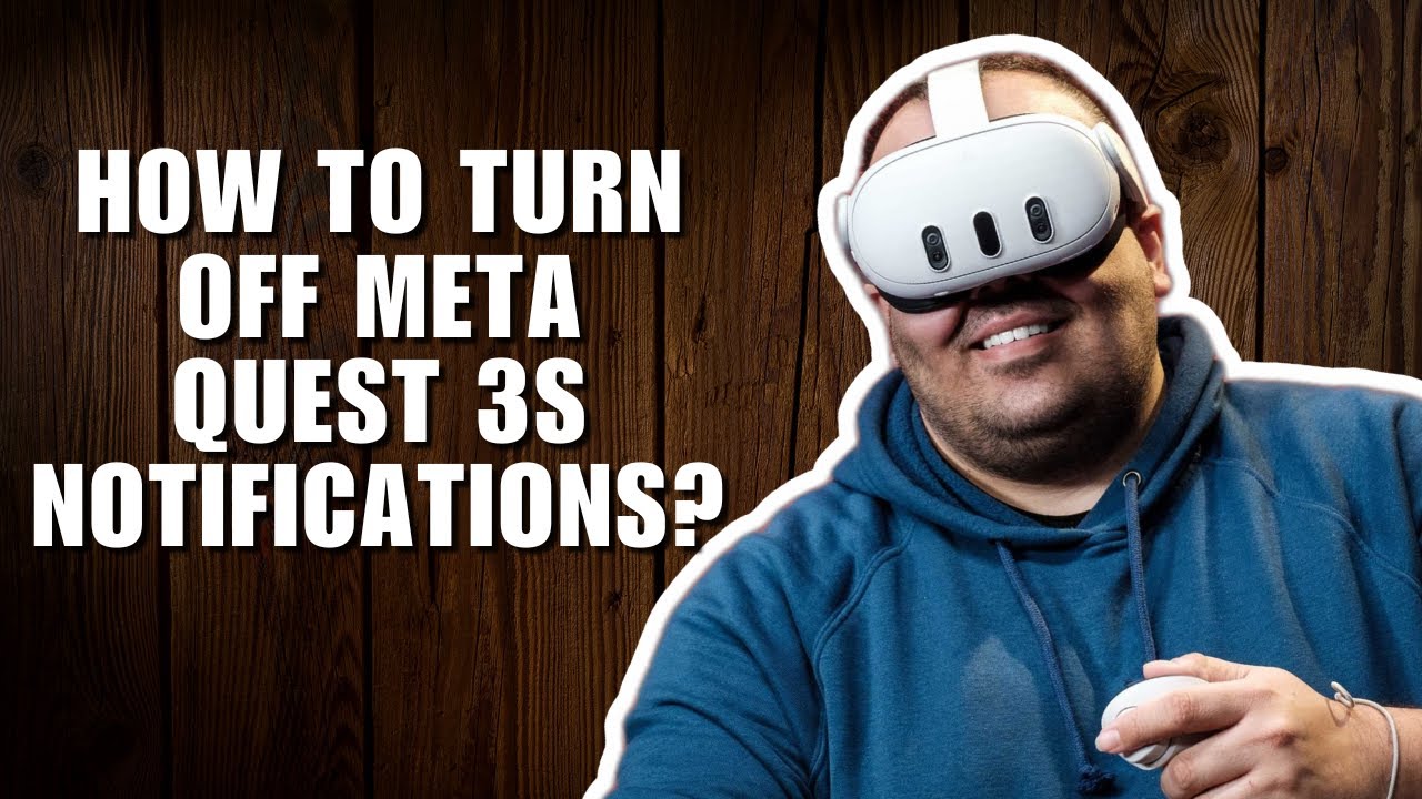 How to Turn Off Meta Quest 3S Notifications? - YouTube