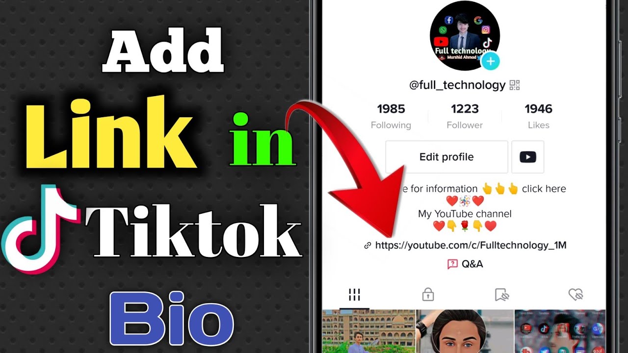 How To Add Link In Tiktok Bio Add A Link To Tiktok Profile Add how-to-add-link-in-tiktok-bio-add-a-link-to-tiktok-profile-add
