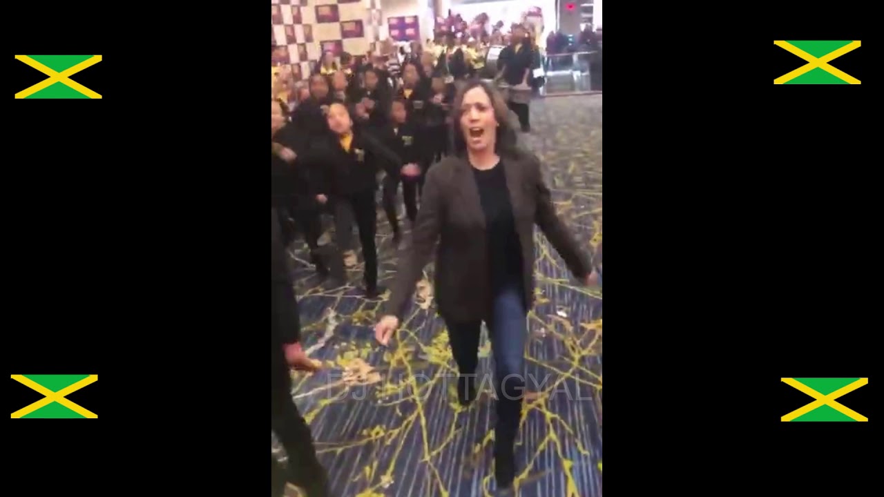 KAMALA HARRIS DANCING COMPILATION - YouTube