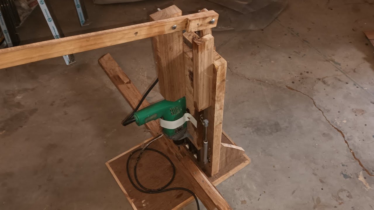 DIY drill stand | unique ideas drill stand | homemade drill stand ...