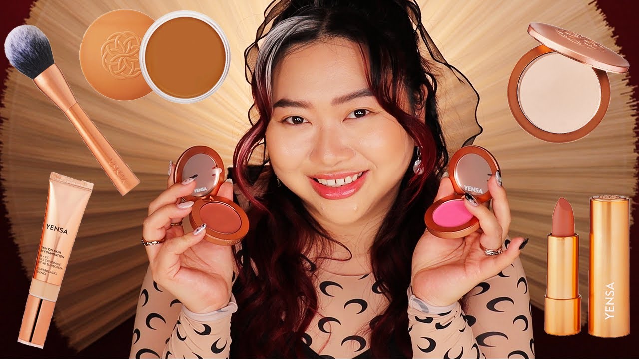 Full Face of Yensa Beauty - First impression of all products (yes all ...