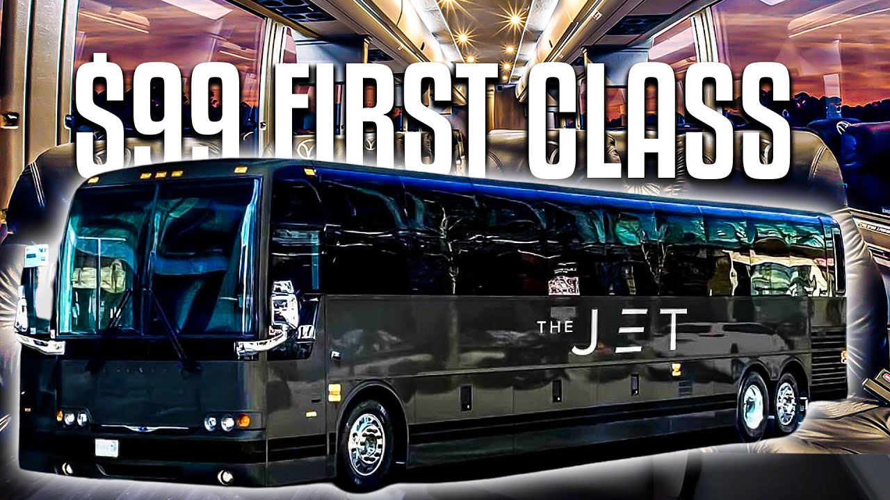 America's Most LUXURIOUS First Class Bus REVEALED - YouTube