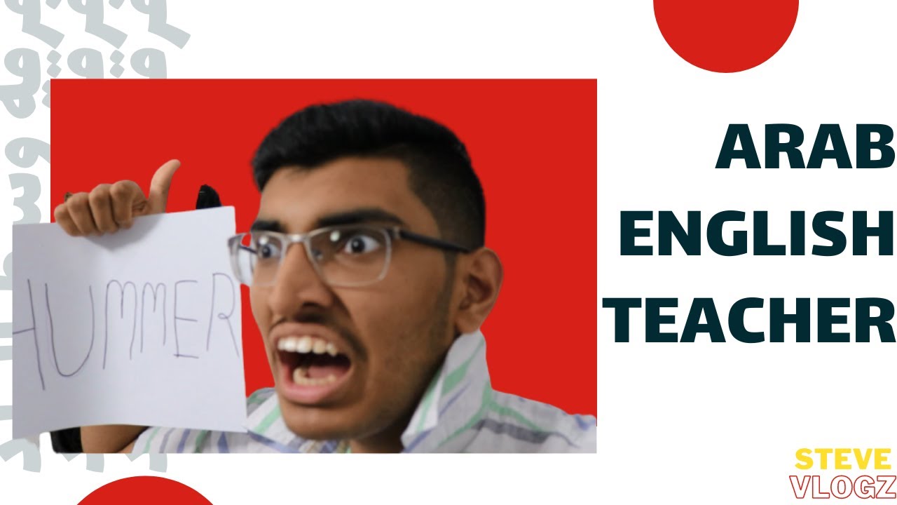 Arab English teacher funny | Steve Vlogz - YouTube